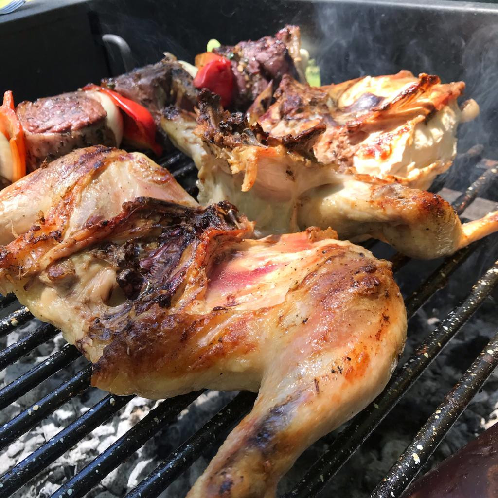 Receta De Pollo A La Parrilla GOYA Santo Domingo Pollo A La Parrilla