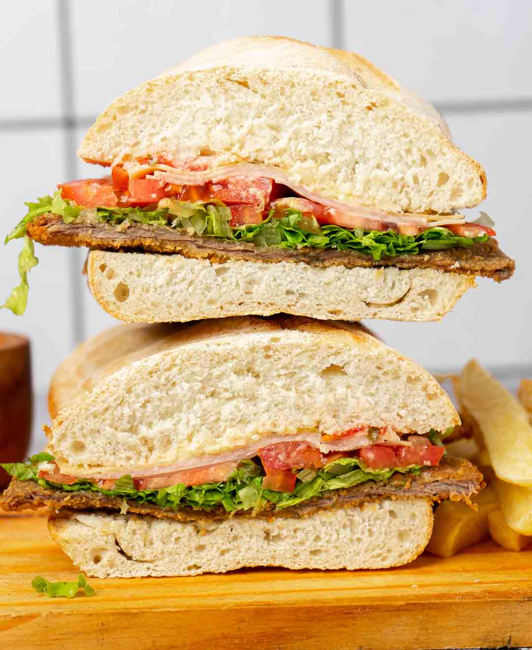 SANDWICH DE MILANESA - Cocineros Argentinos